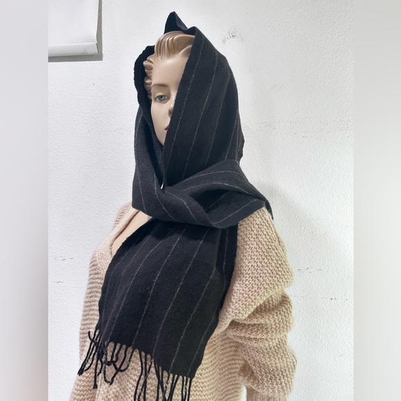 Amicale Cashmere | Accessories | Amicale Pure Cashmere Scarf Black ...